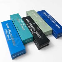 China White Card Paper Custom Folding Carton Box for Serum Ampoule Packaging for sale