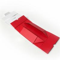 China Collapsible Gift Boxes with Tuck Closure Silver Foil Stamping Cosmetic Beauty Packaging for sale