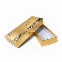 China Metallic Gold Lid Base Custom Gift Boxes with Spot Color Printing Luxury Product Packaging for sale