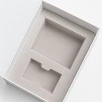 China Magnetic Flip Top Gift Boxes with Embossed Logo Flocking Insert Jewelry Cosmetic Packaging for sale