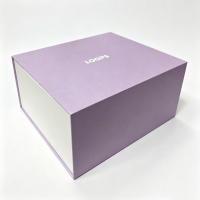 China Magnetic Flip Top Gift Boxes with Embossed Logo Pantone Spot Color Printing Cosmetic Packaging for sale