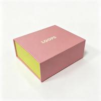 China Magnetic Flip Top Gift Boxes with Specialty Paper Texture Luxury Cosmetic Jewelry Packaging for sale