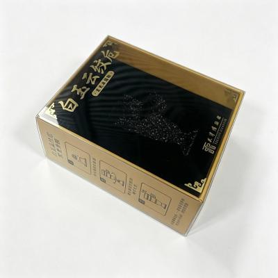 China PET Sleeve Custom Gift Boxes with Rigid Inner Box Gold Foil Velvet Insert Jewelry Packaging for sale