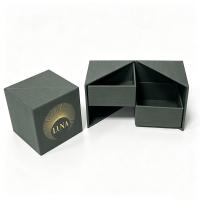 China Rotating Gatefold Custom Rigid Boxes Creative Opening Luxury Gift Packaging for sale