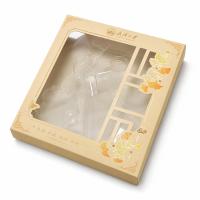 China Transparent PET Window Custom Window Boxes Display Gift Insert Tray Structure for sale