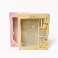China Transparent PET Window Custom Window Boxes Display Gift Insert Tray Structure for sale