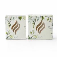 China Transparent Display Die Cut Window Box Cream Jar Packaging Foldable for sale