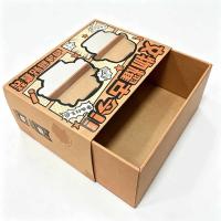 China Minimal Sliding Sleeve Gift Box Die Cut Window Display For Cosmetic for sale
