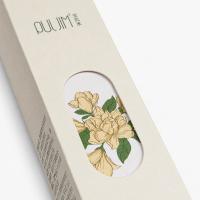 China Box In Box Window Packaging Box Hand Cream Oval Display Slim Structure for sale
