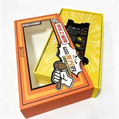 China EVA Insert Sleeve Structure Custom Window Boxes Cosmetic Retail Packaging for sale