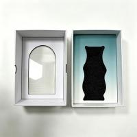 China Premium PET Window Box Rigid Lid and Base Cosmetic Gift Packaging Structure for sale