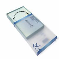 China Soft Frosted PET Sleeve Custom Window Boxes Pearl Cotton Insert Packaging for sale