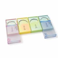 China Soft Frosted PET Sleeve Custom Window Boxes Pearl Cotton Insert Packaging for sale