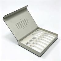 China Magnetic Closure Flip Luxury Perfume Box Customized with Printed EVA Insert for sale