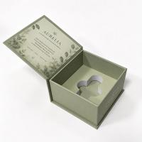 China Rigid Magnetic Flip Perfume Packaging Boxes with Printed EVA Insert for sale