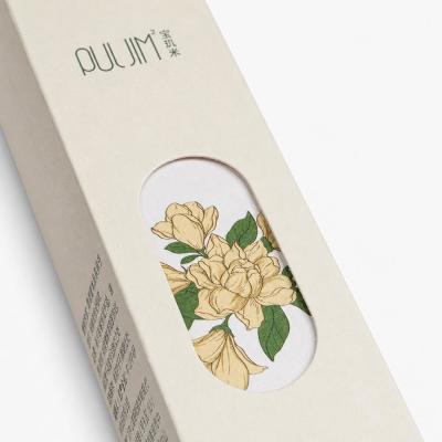 China Oval Window Skincare Packaging Boxes Folding Carton PET Film For Hand Cream for sale
