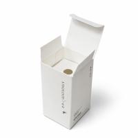 China Embossed Specialty Paper Skincare Tube Box Folding Carton Packaging Design for sale