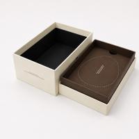 China Gold Foil Specialty Paper Skincare Gift Box with Custom Paper Insert for sale