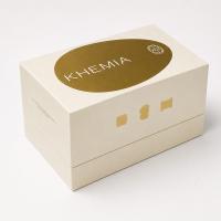 China Gold Foil Specialty Paper Skincare Gift Box with Custom Paper Insert for sale