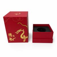 China Perfume Two Piece Lid and Base Gift Box Custom Premium Rigid Die Cut Insert for sale