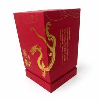 China Perfume Two Piece Lid and Base Gift Box Custom Premium Rigid Die Cut Insert for sale