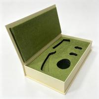 China Luxury Gifts Packaging Magnetic Closure Boxes With Gold Foil Logo / Insert Tray for sale