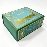 China Collapsible Magnetic Rigid Gift Box Custom with Fixed Compartments for sale