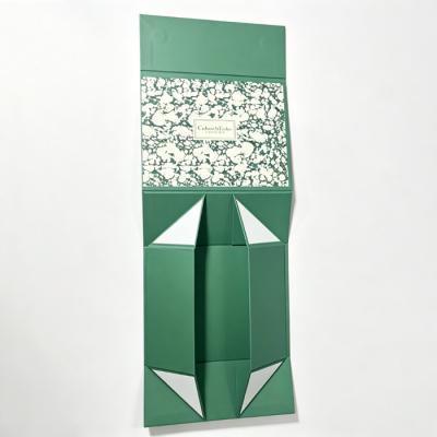 China Collapsible Magnetic Rigid Gift Box Custom with Fixed Compartments for sale