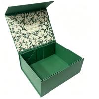 China Collapsible Magnetic Rigid Gift Box Custom with Fixed Compartments for sale