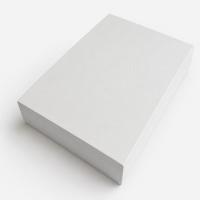 China CMYK Printing Magnetic Flip Top Box With Flocking Paper Card Insert for sale
