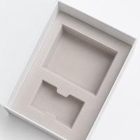 China CMYK Printing Magnetic Flip Top Box With Flocking Paper Card Insert for sale