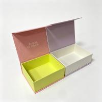 China Rigid Magnetic Closure Gift Box Customized With Cardboard Insert for sale