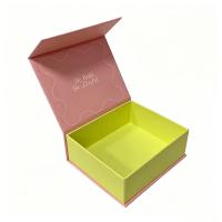 China Rigid Magnetic Closure Gift Box Customized With Cardboard Insert for sale
