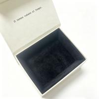 China Gift Packaging Magnetic Closure Boxes White With Gold Foil / Flocking Insert for sale