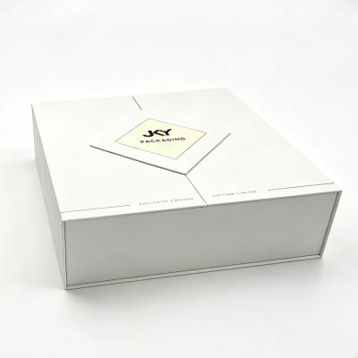 China Custom Double Door Rigid Gift Box with Cardboard Laminated EVA Insert for sale