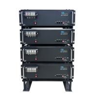 China Stackable Low Voltage LiFePO4 battery packs 48V 51.2V 50Ah 100Ah lithium battery 2.4KWh 5KWh for household energy storage for sale