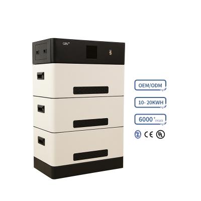 China 48V 96V 144V 192V 50Ah 100Ah HV Stacking Battery System LiFePO4 Lithium Battery for Household Energy Storage for sale