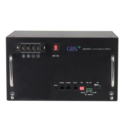 China GBS Communication Base Station Split Rack-Mounted 48V 20Ah LiFePO4 Solar Lithium Battery 5-Year Warranty 3000 Cycles IP54 for sale