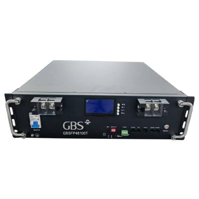 China Stackable 51.2V Lifepo4 Split Solar Energy Storage Rack Mounted Smart BMS Server CAN/RS485 Communication Port for sale