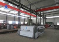 China 3.2mm 3700mm Width Gabion Box Making Machine Three Twisted for sale
