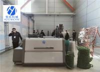 China Hillside HGTO Gabion Wire Mesh Machine Automatic 110x130mm 3 Twisted for sale