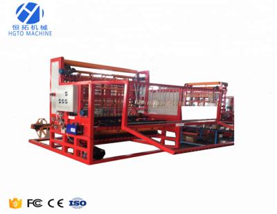 China Lightweight Rustproof Grassland Fence Machine , 60x60mm Rural Fencing Machines for sale
