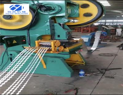 China HGTO Iron Barbed Razor Blade Wire Making Machine Fireproof Abrasion Resistant for sale