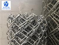 China Galvanized Automatic Diamond Mesh Machine , Fireproof Multiscene Chain Fence Machine for sale