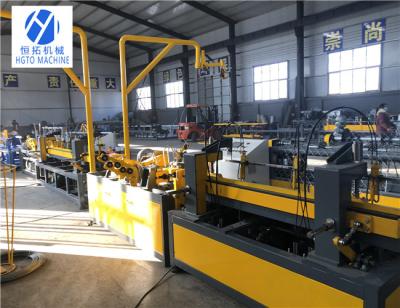 China PLC Servo Motor Chain Link Fence Machine Anticorrosive Automatical for sale