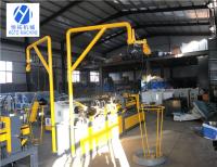 China 4m Width Chain Link Fence Weaving Machine , Motor ISO Diamond Fence Making Machine for sale