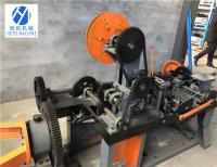 China Razor Galvanized Barbed Wire Fencing Making Machine Anti Corrosion for sale