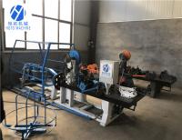 China Razor Galvanized Barbed Wire Fencing Making Machine Anti Corrosion for sale