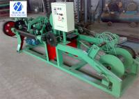 China 1.6mm Double Strand Automatic Barbed Wire Making Machine Low Noise for sale