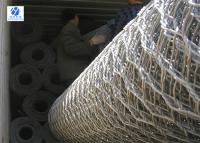 China 100mm Multiscene Hexagonal Wire Mesh Netting Stone Basket Corrosion Resistant for sale
